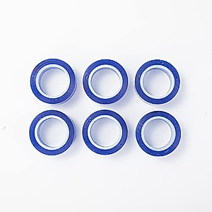 PYD Life 6 Rolls Sublimation Blanks 0.8 Inch x 52 Ft Heat Resistant Tape, Blue Heat Tape, Thermal Tape Up to 250℃(480℉) for Sublimation Tumblers Mugs Sublimation Print Heat Press