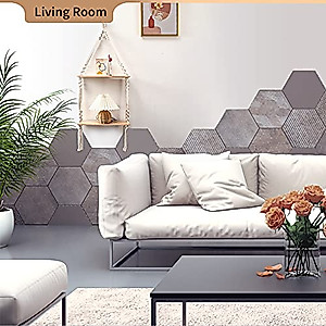 Easever Hanging Shelves for Wall, 2-Tier Macrame Shelf Wooden Floating Shelf Plant Hanger, Wall Hanging Boho Shelf Room Decor for Window, Bathroom, Bedroom, Apartment, Living Room