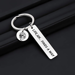 ENSIANTH Life uh finds a way Jeff Goldblum Fans Gift (Life Uh Finds a Way)