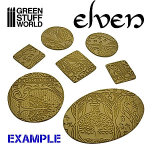 Green Stuff World Rolling Pin – Elven 2387