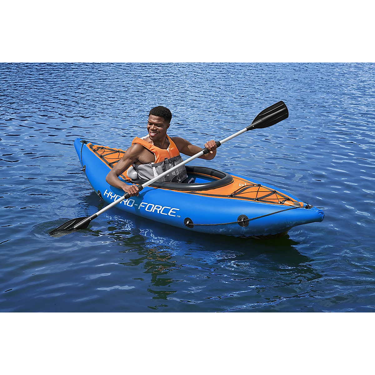 Hydro-Force Cove Champion Inflatable Kayak Set