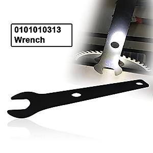 0101010313 Replacement Wrench for Ryobi 10" Table Saw RTS10, BTS10, BTS10S, BTS12S, RTS10, RTS21, Replacement part number is 101010313 (1)