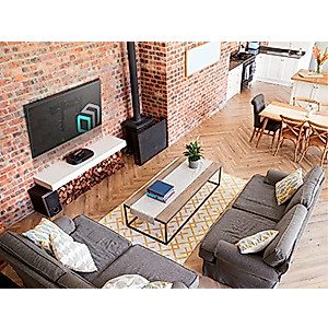 ONKRON Tilting TV Wall Mount for 32-70 Inch TV & Screen, Low Profile TV Wall Mount up to 132 lbs, Slim Fit TV Wall Mount Tilt Down with VESA 75x75-400x400/Universal Wall Mount for TV Black