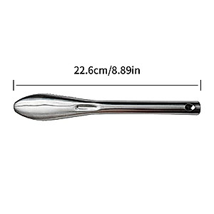 zhuohai Fish Scaler, 304 Stainless Steel Fish Scaler Remover, Sawtooth Fish Descaler Tool for Family Kitchen, Seafood Markets