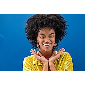 INK+ALLOY Boho Beaded Earrings for Women Dangling, Lennon Seed Bead Medium Fringe Dangle Earrings, Handmade Jewelry for the Modern Bohemian, 3.25-Inch Length (Muted Geometric)