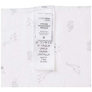 Simple Joys by Carter's Baby 7-pack Flannel Receiving Blankets, grey/white/black, One Size