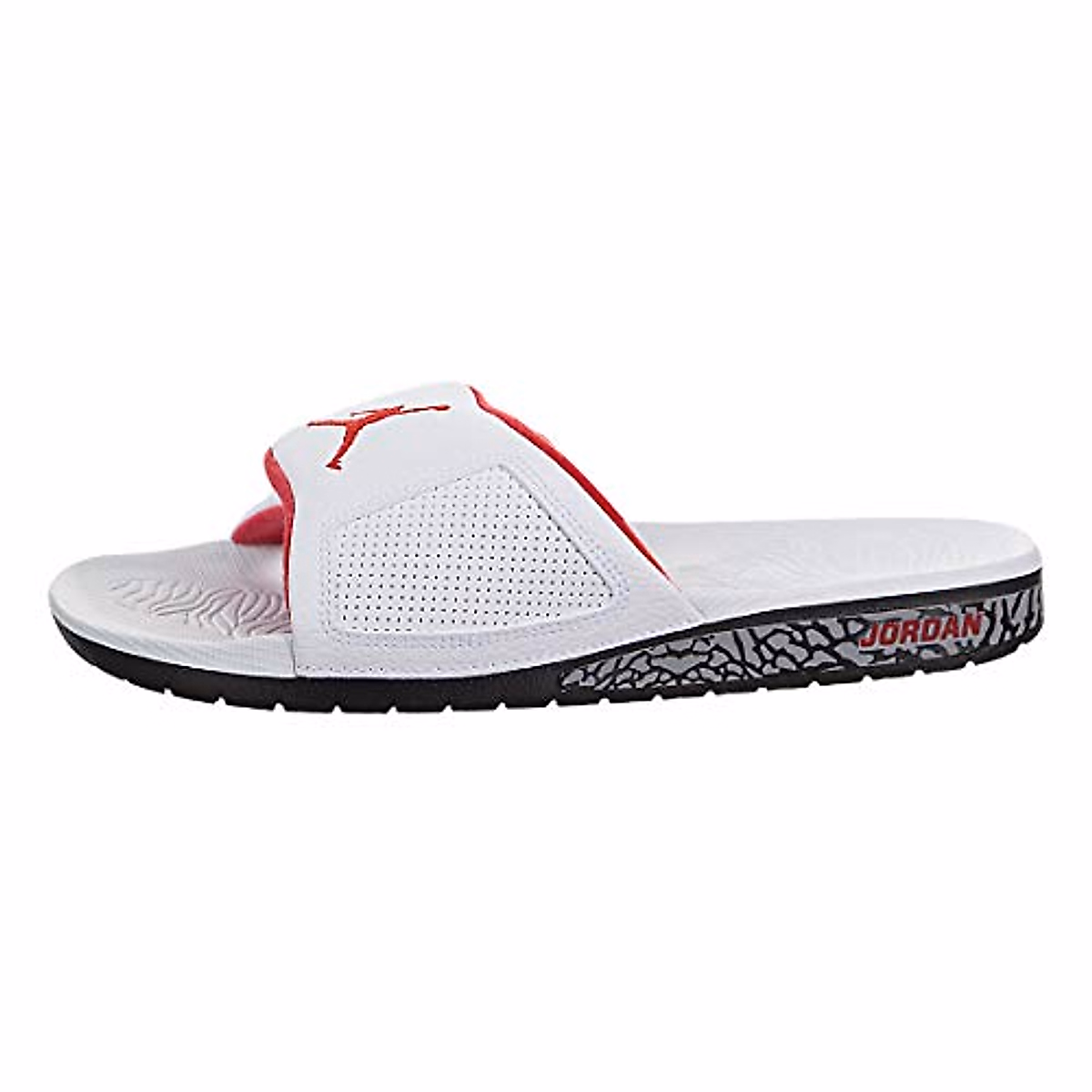 Men's Jordan Hydro III White/University Red-Black (11 D(M) US)