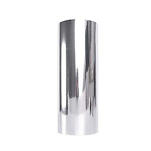 VINYL FROG Car Wrap Vinyl 12 Inches x 60 Inches Chrome Mirror Silver Self Adhesive Film DIY Decals Roll Air Release Technology