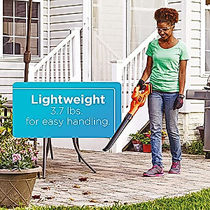 BLACK+DECKER 20V MAX* Cordless Sweeper (LSW221), Pack of 1