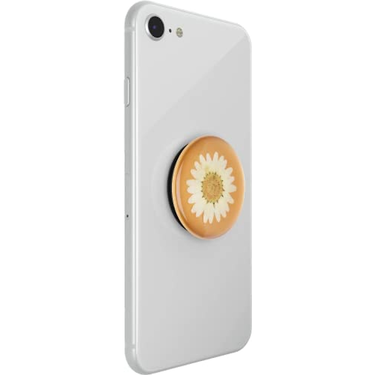 PopSockets Phone Grip with Expanding Kickstand, for Phone - White Daisy