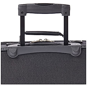 American Tourister Fieldbrook II Softside Upright Luggage, Black, 2-Piece Set (tote/21)