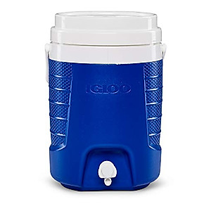 Igloo 2-Gallon Sport Beverage Cooler, Majestic Blue, Model Number: 31377