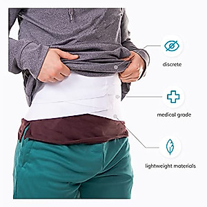 BraceAbility Plus Size 2XL Bariatric Back Brace - XXL Big and Tall Lumbar Support Girdle for Obesity Lower Back Pain in Extra Large, Heavy or Overweight Men and Women (Fits 50"-55")