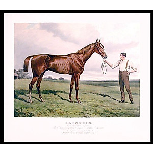 Sainfoin. By Springfield - Sanda. The Property of Sir James P. Miller, Baronet. From the Original Picture by A.C. Havell. Winner of the Derby Stakes at Epsom, 1890