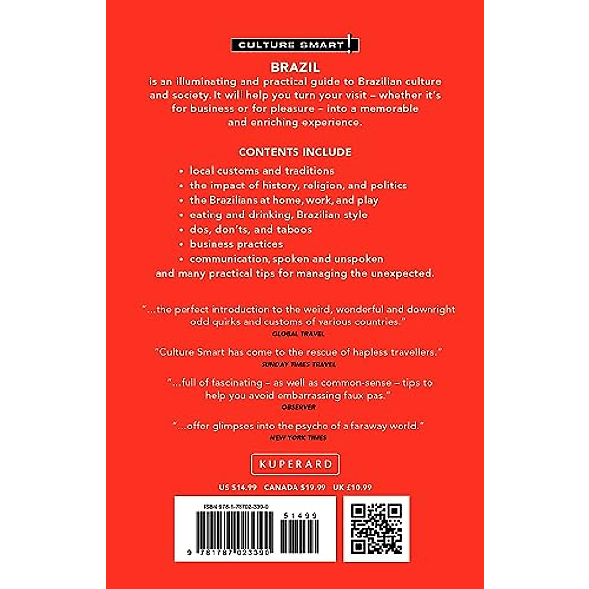 Brazil - Culture Smart!: The Essential Guide to Customs & Culture