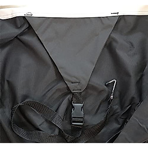 600D Snowmobile Travel and Storage Cover Compatible for 2007-2008 Model Year Polaris 550 LX Sleds. Slush and Mud Protection