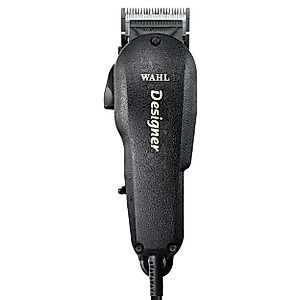Wahl Professional Designer Corded Clipper Vibratory Motor Adjustable Taper Lever Cuts Wet or Dry