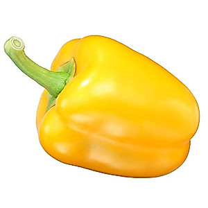 Golden California Wonder Sweet Bell Pepper Seeds, 50+ Heirloom Seeds Per Packet, (Isla's Garden Seeds), Non GMO Seeds, Botanical Name: Capsicum annuum, Great Home Garden Gift