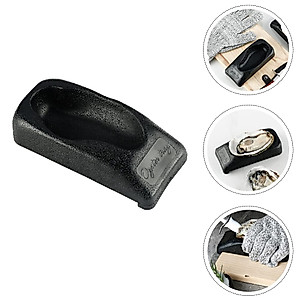 Oyster seat Open Oyster Shucking Clamp Oyster Shucking Heavy Duty Oyster Plastic Crab Shucker Oyster Shucker Tools Oyster Shucker Holder Mini Tools PVC Seafood shelling