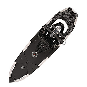 Crescent Moon Snowshoes Denali 37 - Mens Powder Backcountry Snowshoes, Perfect for Deep Snow and/or Large Men, Supports Up to 250 lbs in Powder and Up to Shoe Size Men's 15