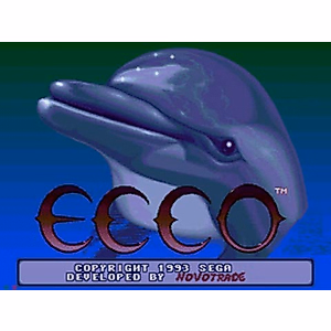 Ecco the Dolphin (Sega Genesis) - Reproduction VIdeo Game Cartridge