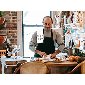 Happymade Fall Dish Towels for Kitchen 4 Pack Black and White Kitchen Towels Kitchen Towels Decorative Set |25x25in Fall Kitchen Towels | Farmhouse Kitchen Towels | Tea Towels for Kitchen