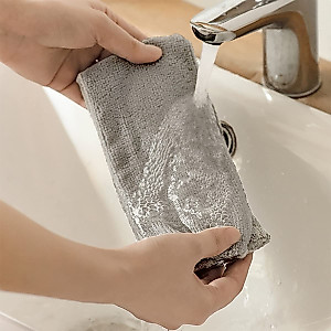 Retractable Gap Dust Cleaner, Microfiber Hand Duster, Under Fridge & Appliance Duster, Telescopic Dust Brush for Wet and Dry, Cleaning Tools for Home Bedroom Kitchen (55.2in, Grey)