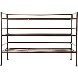 Amazon Basics 9-Pair Shoe Rack Organizer