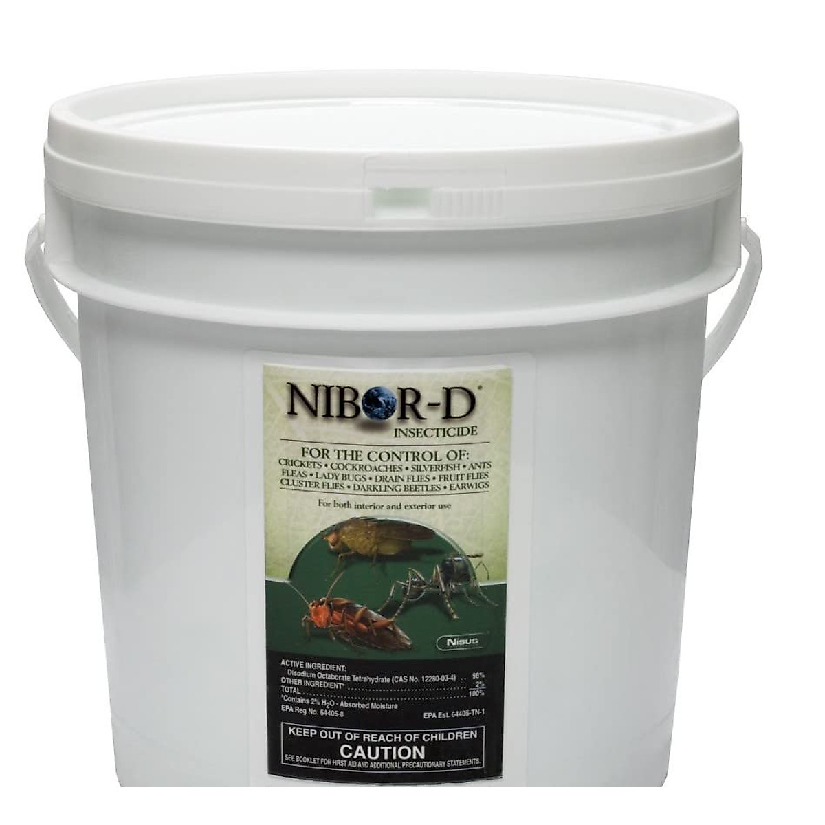 Nibor D Insecticide Dust Or Spray 5 Lbs Ants Roaches Fleas Lady Bugs Silverfish Not for Sale To: California