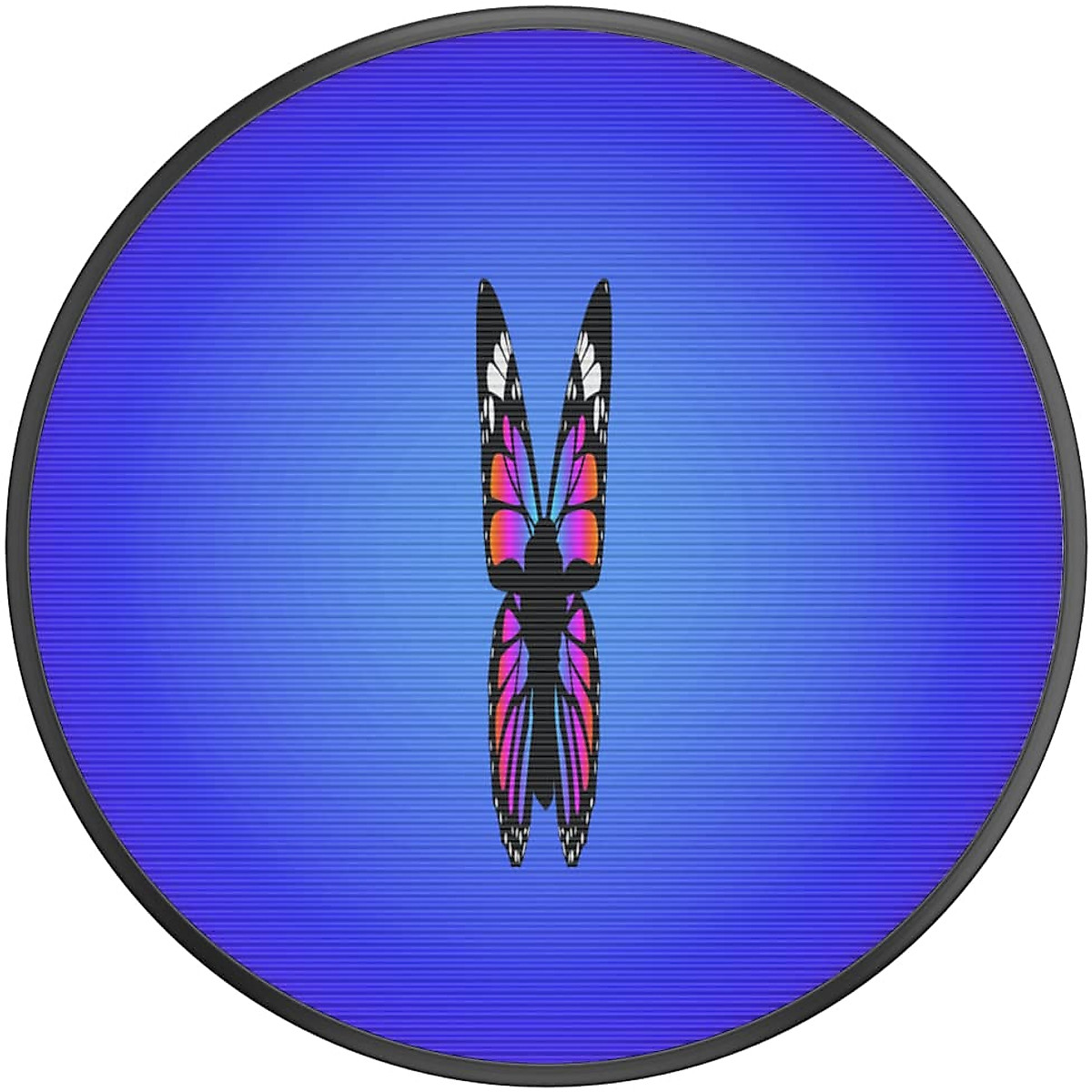 PopSockets PopTop (Top only. Base Sold Separately) Swappable Top for PopSockets Phone Grip Base, Playful PopTop - Lenticular Flutterfly