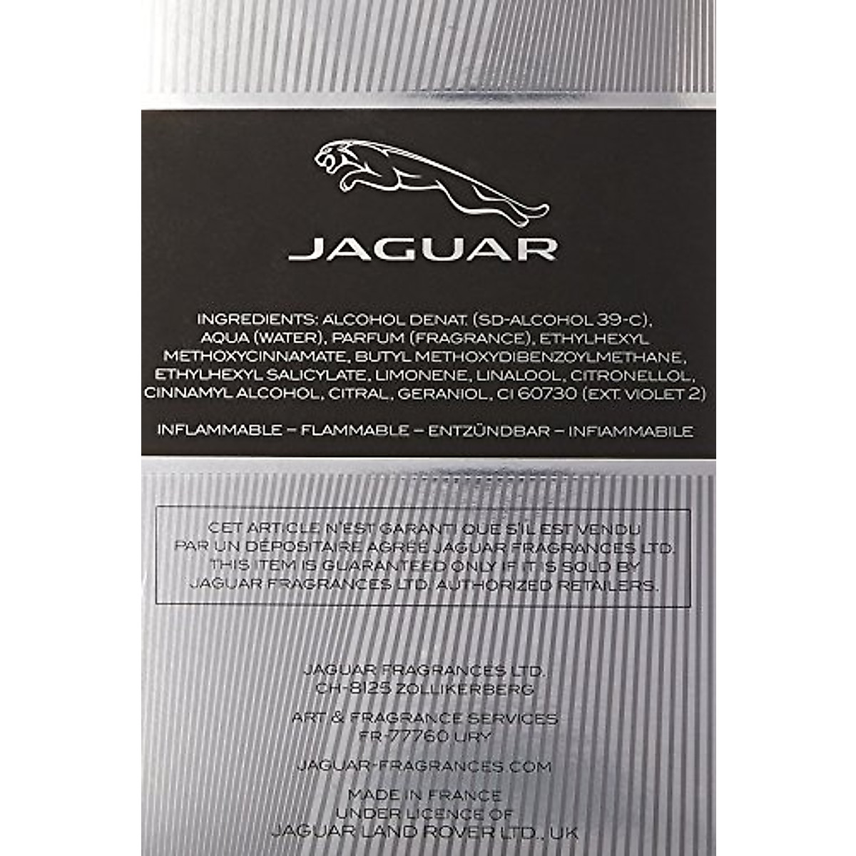 Jaguar Innovation Eau de Toilette for Men, 3.4 Ounce