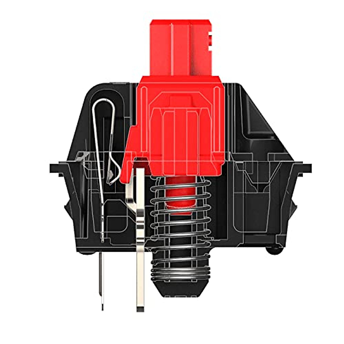 KINESIS USB-A Freestyle Pro Quiet Ergonomic Split Mechanical Keyboard (Cherry MX Silent Red Switches)