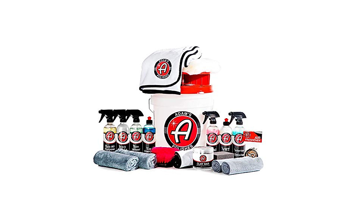 Adam's Complete Car Detailing Kit - Clean & Shine Your Car
