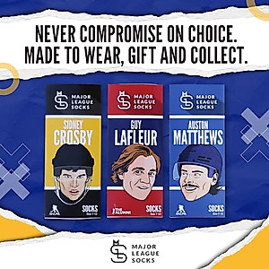 Major League Socks - Cleveland Guardians - Shane (Shanie) Bieber Player Sock, Novelty Baseball Fan Gift, Unisex, One Size (7-13), Collectible, Apparel, Merchandise