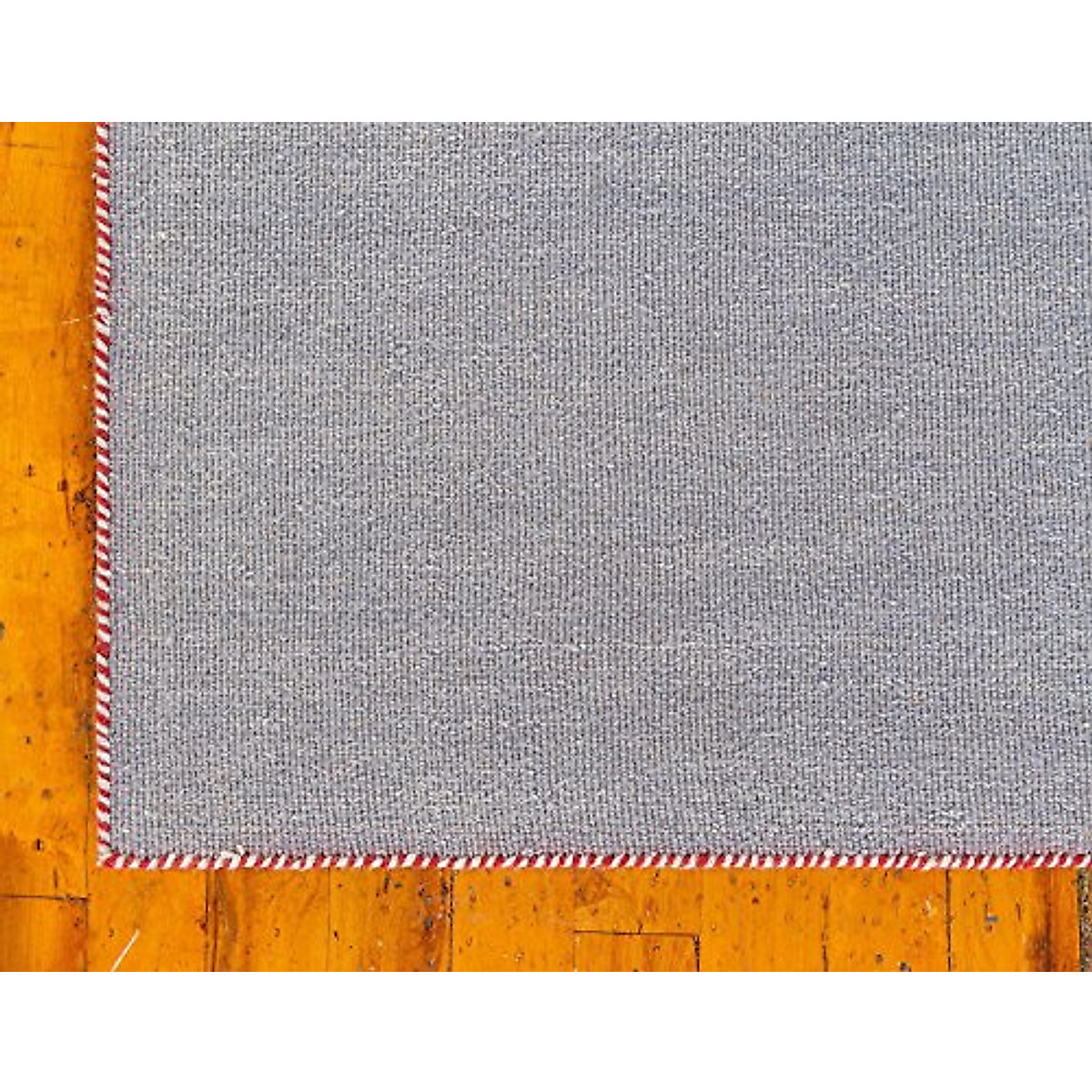 Unique Loom Solid Gava Collection 100% Natural Twisted Wool Modern Terracotta Area Rug (8' x 12')