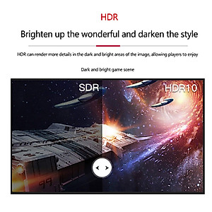 LIQIANG 2K Computer Monitor, Game Monitor, 2560 * 1440 Resolution, 16:9, HDMI Interface, DP, Audio Interface, 1 (ms) Fast Response, 144Hz, Support Wall Mount