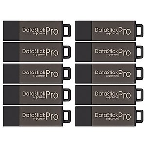 Centon DataStick Pro USB 2.0 Flash Drive 4GB x 25, Grey