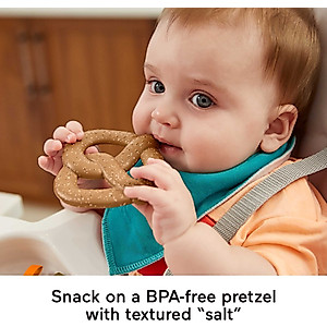 Fisher-Price Tiny Treats Gift Set, 3 pretend food infant teething toys