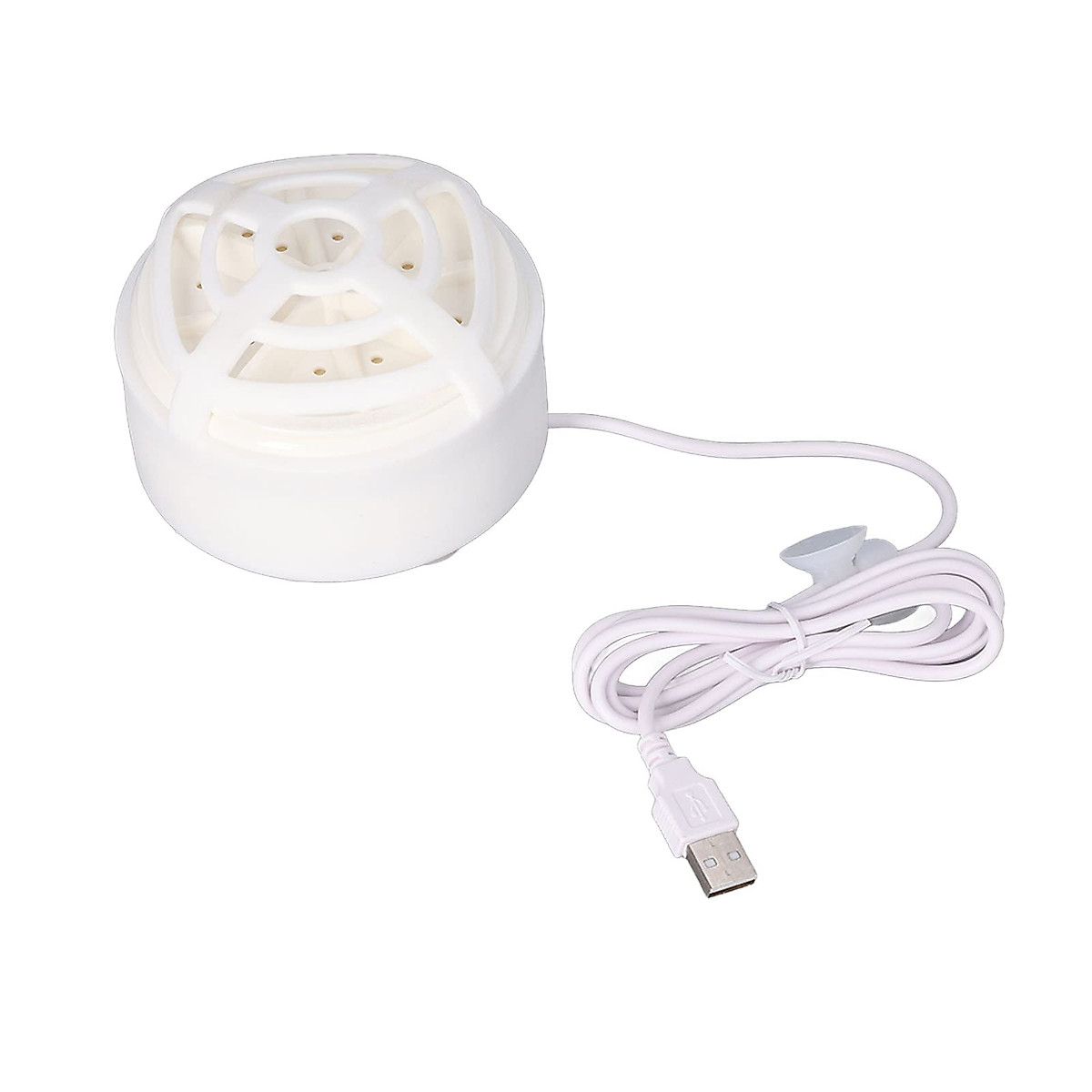 Gavigain Mini Dishwasher, Portable Dishwasher, Small Installation Gratis Dishwasher for Washing Fruit Vegetables Tableware, 5V 2A USB Powered White Portable Fruit Dishwasher, 30min Automatic