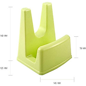 DRNKS Spoon Pot Cover Shelf Cooking Storage Kitchen Decoration Tool Bracket Rack-Drainer Shelf Pot lid Cover Shelf Suitable for Kitchen