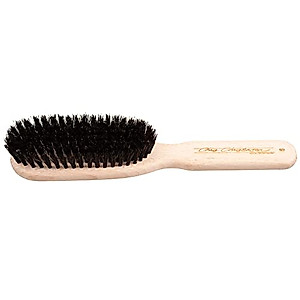 Chris Christensen Boar Dog Brush, Groom Like a Professional, Natural Boar Bristles, Beech Wood Handle, Distributes Natural Oils Making for a Healthy Coat