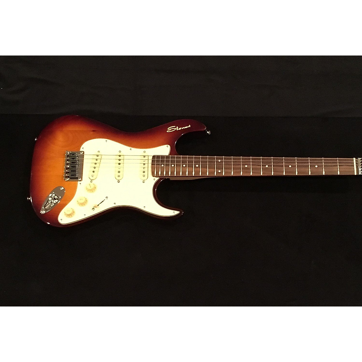 Stewart Electric Travel Guitar - Stow-Away (Tobacco Sunburst)