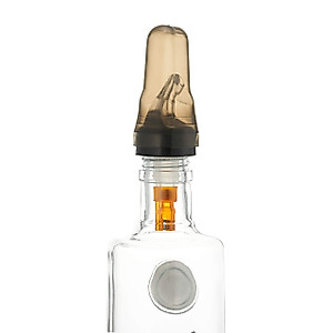 [12 PACK] Translucent Liquor Pourer Cover Caps, Bottle Top Cover, Spout Cover, Bar Supplies, Restaurant Supplies, BPA Free Plastic, Cap Covers, Universal Cover for Liquor & Wine Bottle