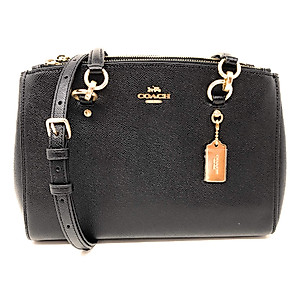Coach Etta Carryall Crossbody Shoulder Handbag Purse F76938 (IM/BLACK), Large