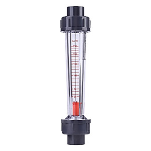 QANYEGN Water Flowmeter, Plastic Tube Type Water Rotameters, Instaneous Liquid Flowmeter for Process Control