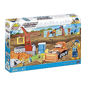 COBI 1674 Action Town - Heavy Machinery (510 Pcs) Toy, red