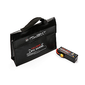 iFlight Lipo Battery Bag Fireproof Explosionproof Lipo Guard Bag Pouch Sack for Safe Charge & Storage 240x190x60mm Size