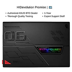 HIDevolution [2023] ASUS ROG Flow Z13 GZ301VU 13.4" WQXGA 165Hz, 2.6 GHz i9-13900H, RTX 4050, 16 GB LPDDR5 RAM, 1 TB PCIe SSD, Windows 11 Home