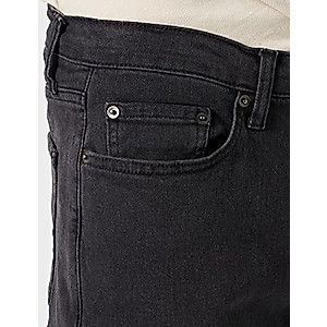 Amazon Essentials Men's Relaxed-Fit Stretch Jean, Washed Black, 54W x 34L