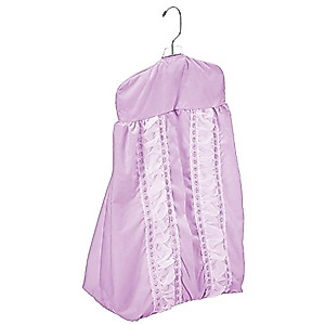 Baby Doll Sweet Touch Baby Crib Diaper Stacker, Lavender